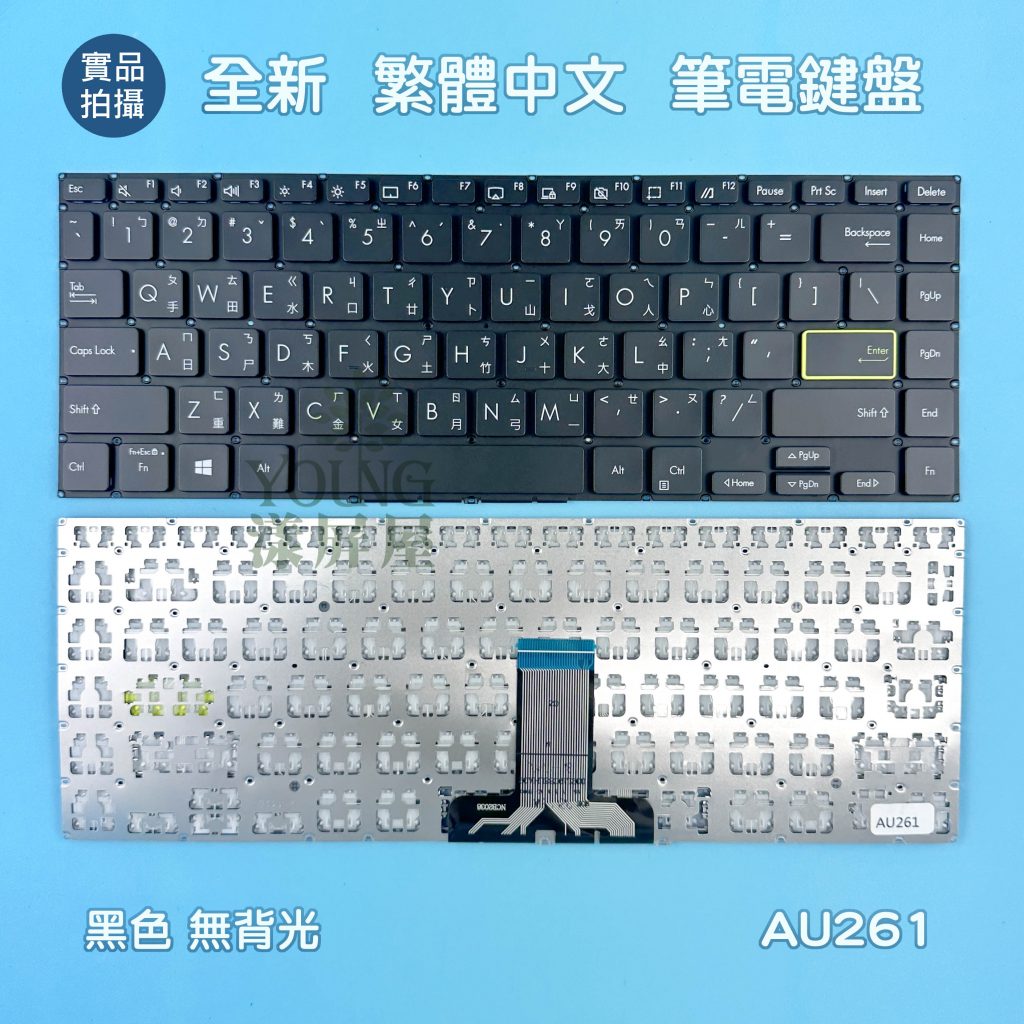 華碩 Asus TM420 TM420U TM420UA TM420I TP420 TP470E 筆電鍵盤 - 漾屏屋